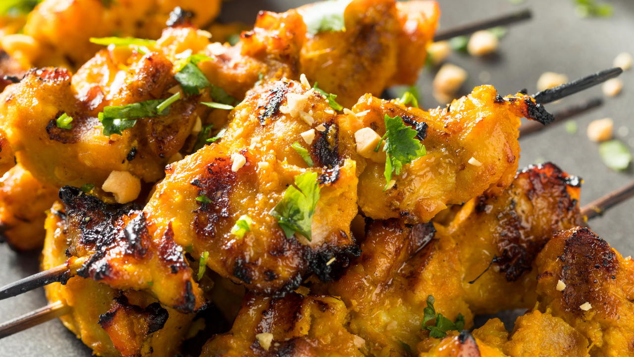 Chicken Satay Platter - Collettes Thermie Kitchen