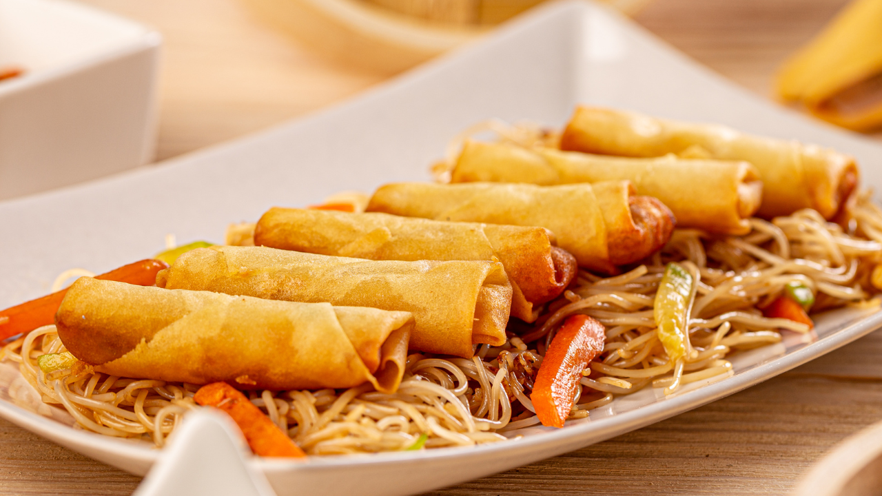 Pork & Prawn Spring Rolls - Collettes Thermie Kitchen